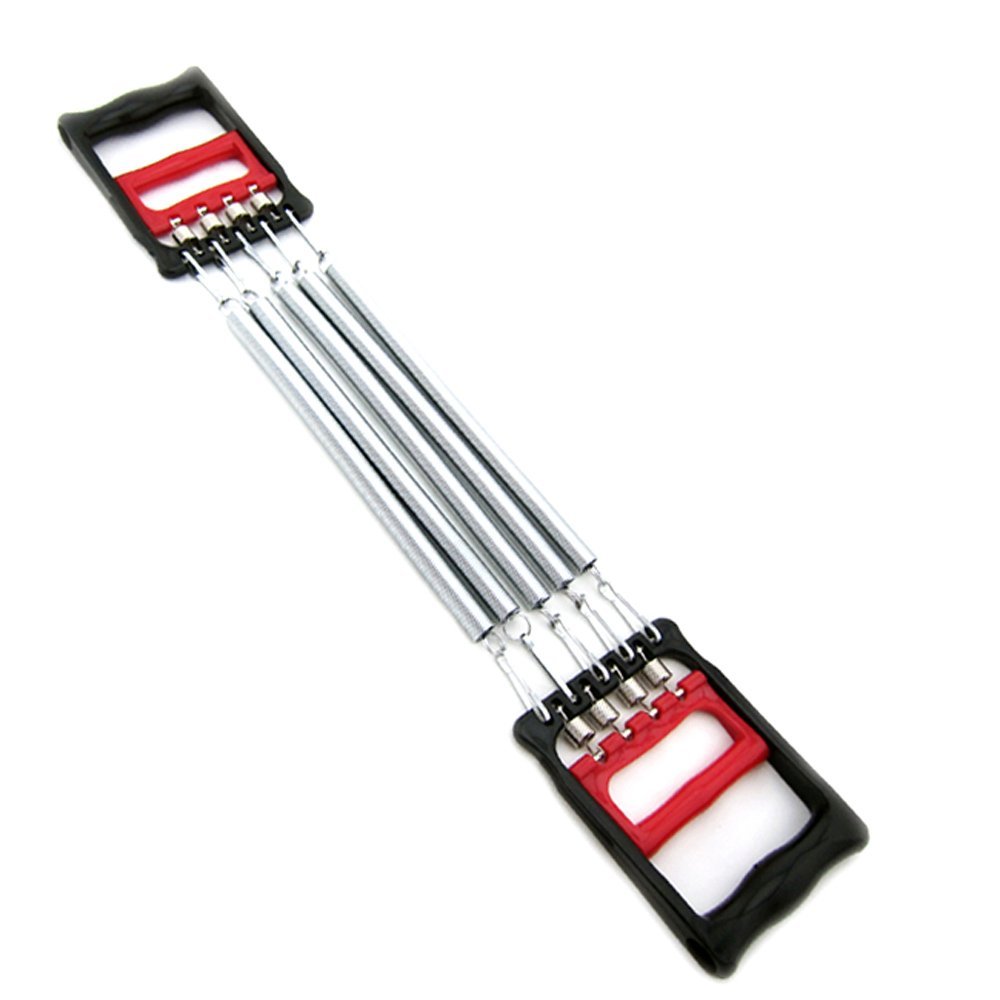 Chest Expander Hand Gripper 5 Springs Muscle Pulling Exerciser Fitness ...